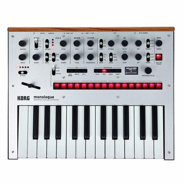 Korg Monologue Silver – Thomann Suomi